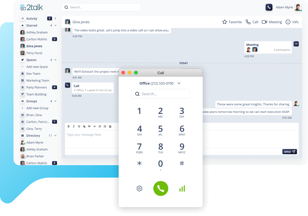 Getting Started - 2talk Business Communications